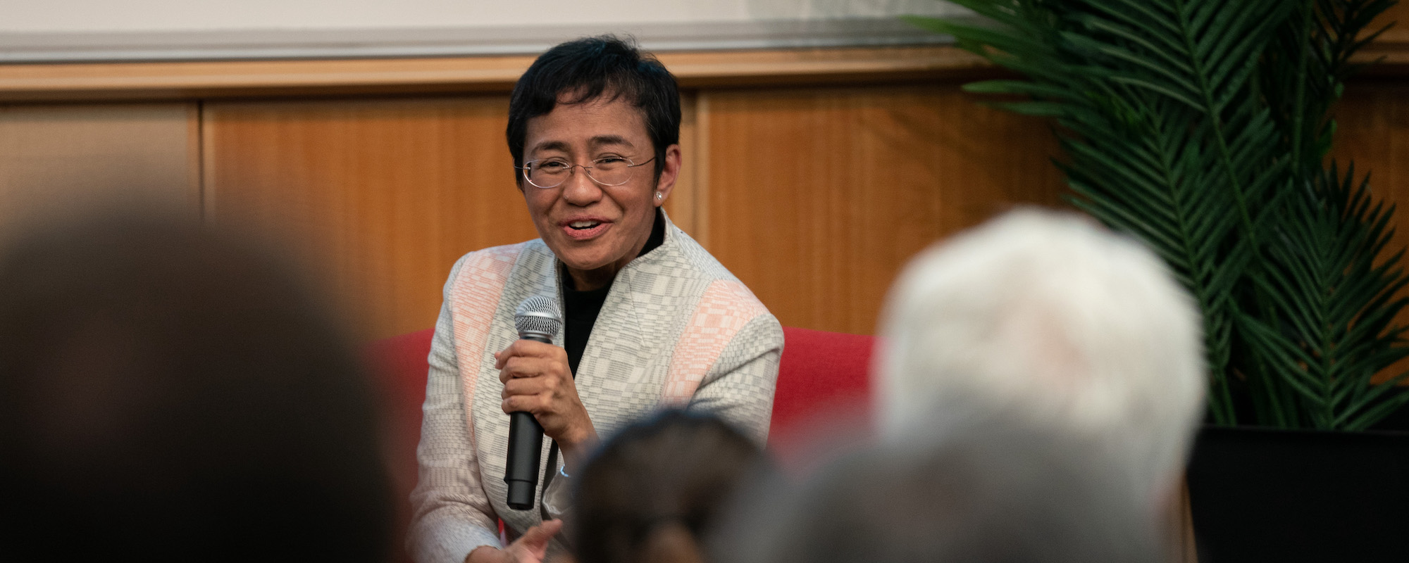 Nobel Peace Prize Winner Maria Ressa Delivers Annenberg Lecture on ...